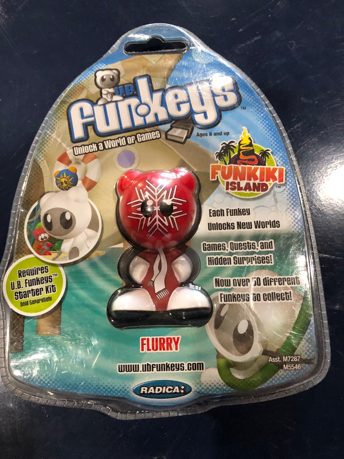 Mattel Radica U.B. Funkeys Funkiki Island Figure - Very Rare - Red ...