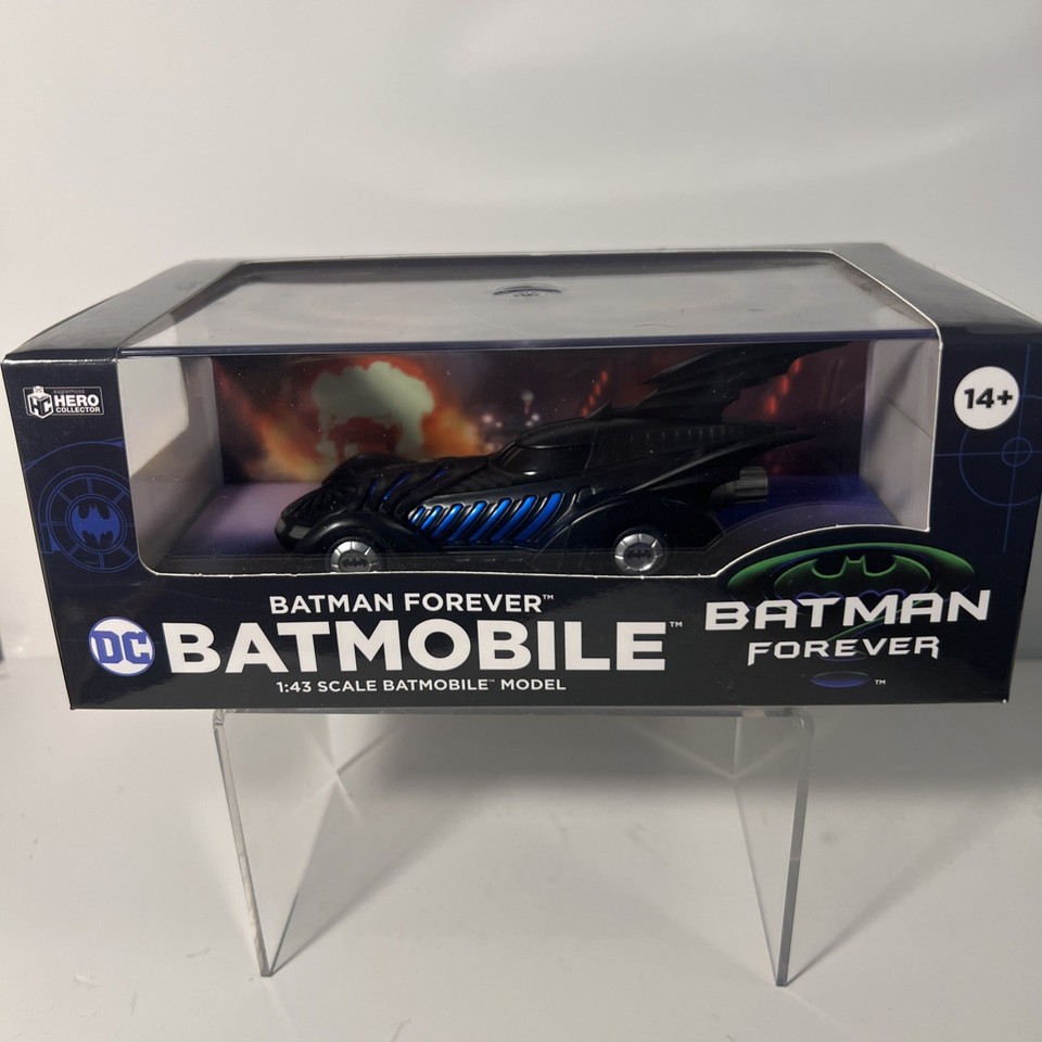 Eaglemoss Hero Collector 1:43 Scale Batman Forever Batmobile model car ...
