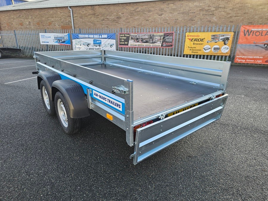 Car trailer Twin Axle Unbraked 10ft x 5ft | eBay UK