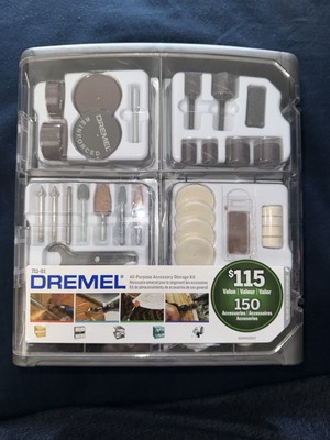 Dremel All-Purpose Rotary Tool Accessory Storage Kit 150 Piece $115 ...