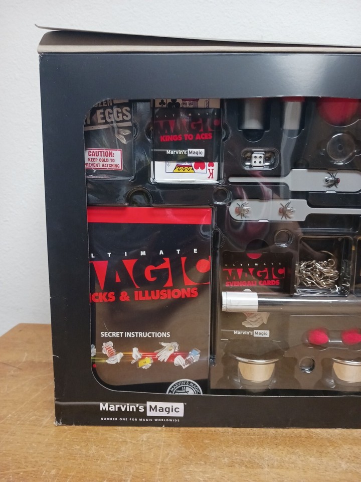 Marvin's Magic Ultimate Magic Set 400 Tricks & Illusions - Open Box | eBay