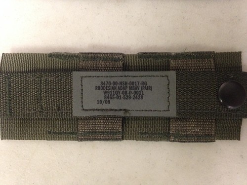 PAIR of 2 EAGLE RHODESIAN RECON VEST STRAP ADAPTER MARSOC MBAV MBSS ...