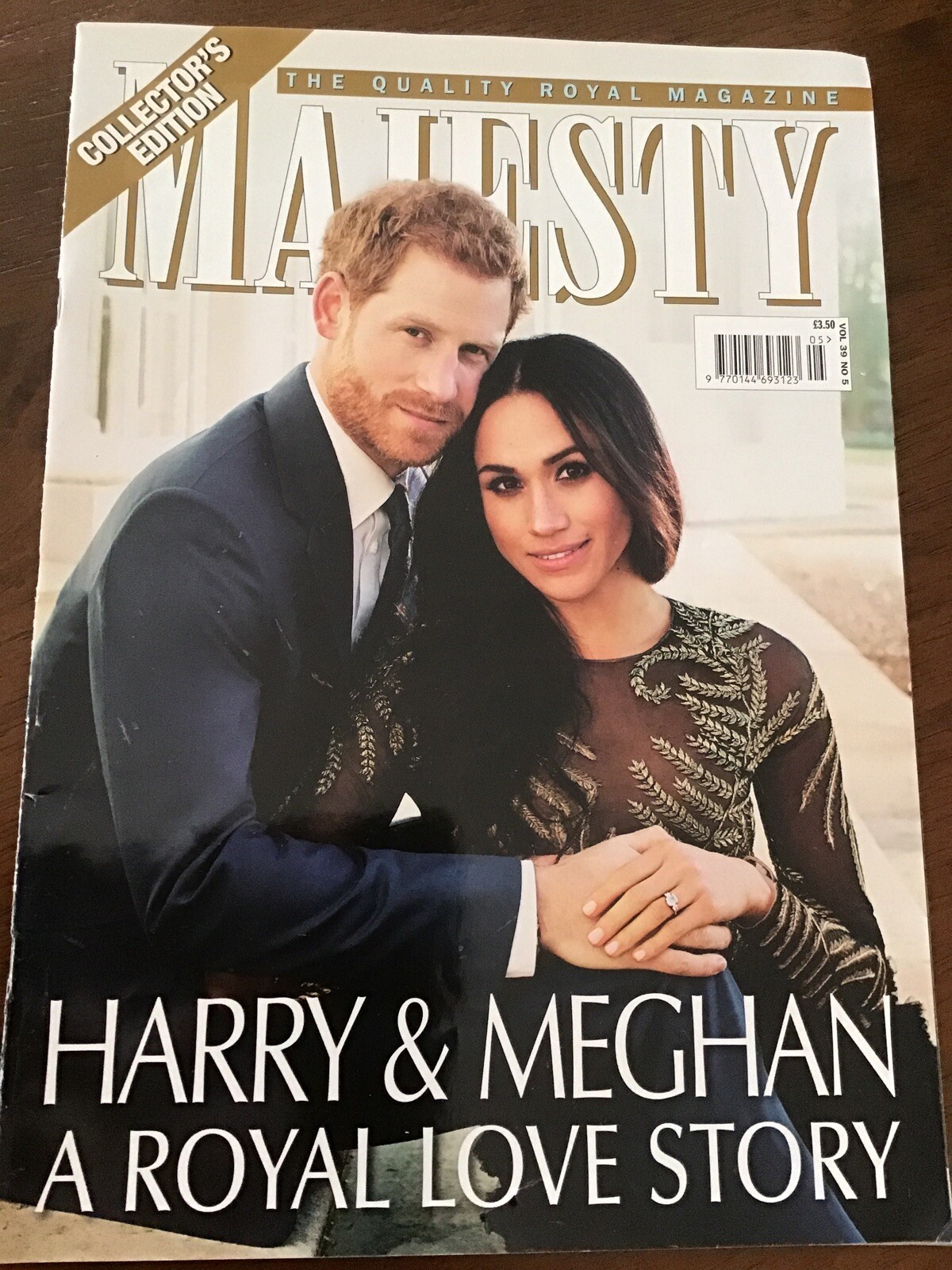 Magesty Magazine Collectors Edition Harry & Maghan A Royal Love Story ...