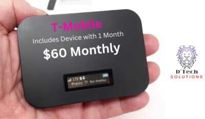T-Mobile UNLIMITED Wi-Fi Hotspot Data Device and Month Included Monthly ...