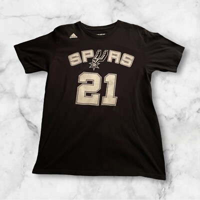 NBA TIM DUNCAN ADIDAS MENS JERSEY SHIRT San Antonio Spurs Lets Go Wemby ...