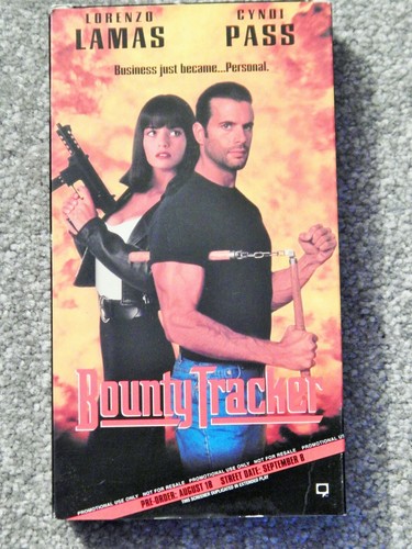 Bounty Tracker - VHS 1992 DEALER SCREENER - Lorenzo Lamas - ACTION ...