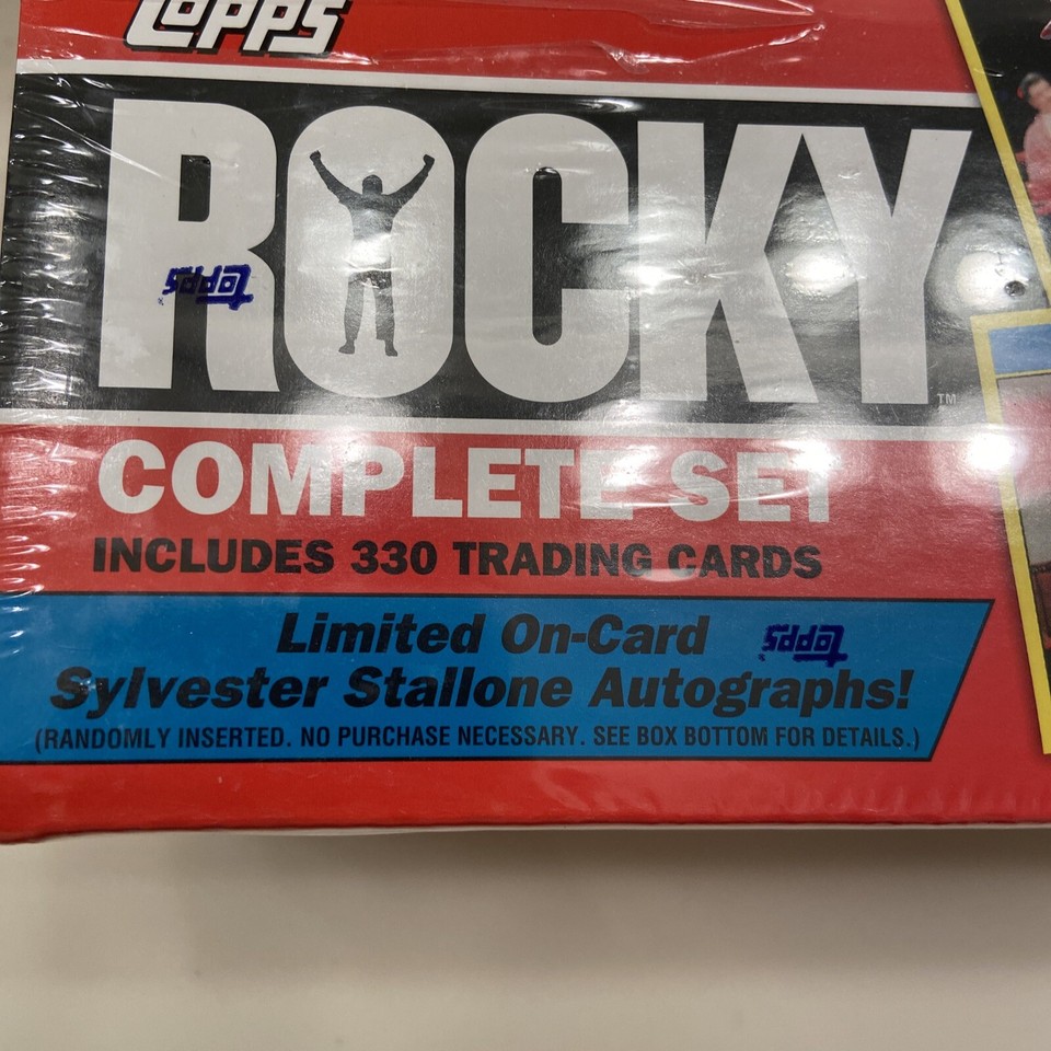 2016 Topps Rocky 40th Anniversary Complete Factory Sealed Set Online ...