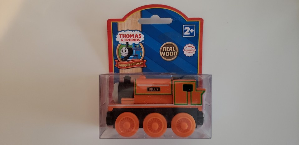 THOMAS & FRIENDS WOODEN RAILWAY ~ BILLY ~ LC98137 ~ RARE 2008 UK ...