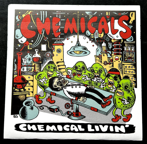 The Chemicals - Chemical Livin' VINYL LP RECORD Color vinyl RARE PUNK ...