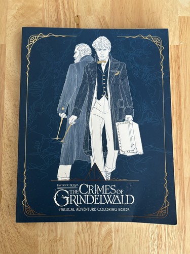 Fantastic Beasts Crimes of Grindelwald Coloring Book wizarding world HP ...