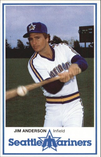 1981 Mariners Police #4 Jim Anderson - NM-MT | eBay