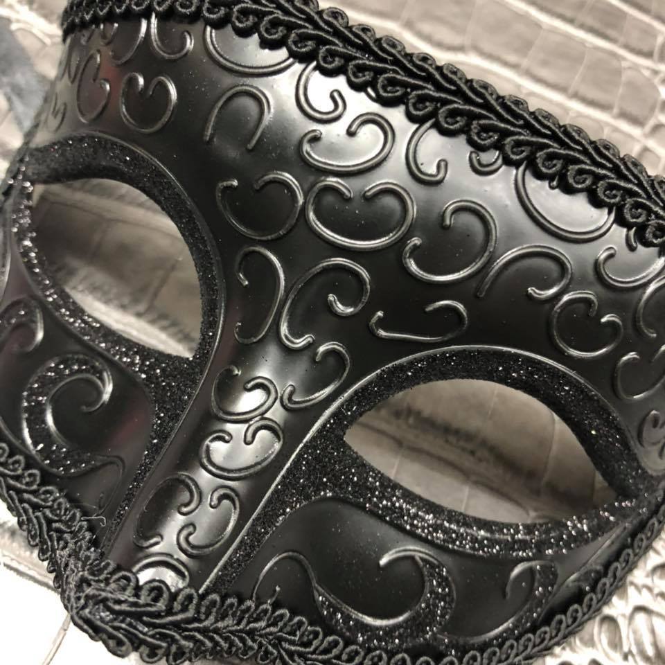 New Couple Lover Masquerade Mask Black Party Mask Men & Women Mask | eBay