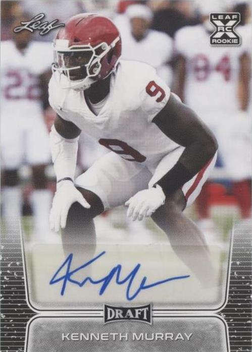 2020 Leaf Draft - Autographs Kenneth Murray #BA-KM2 (AU, RC) for sale ...