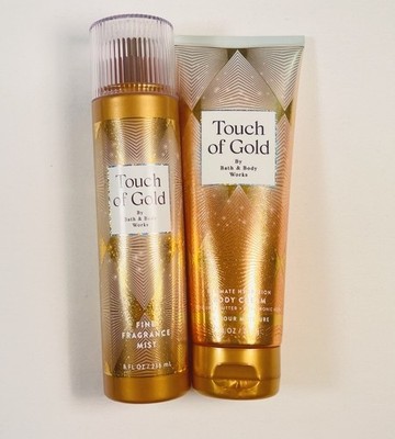 Bath & Body Works TOUCH OF GOLD Body Cream & Fine Fragrance Mist | eBay