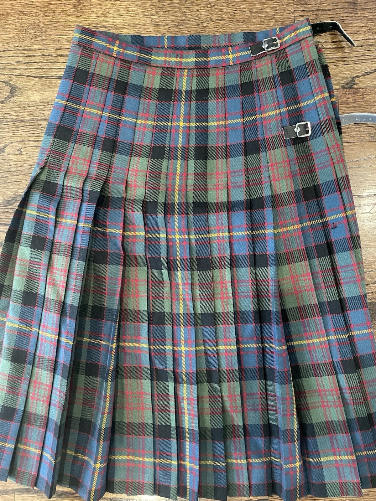 Vtg Hector Russell Kiltmaker Inverness Kilt Wool Plai… - Gem