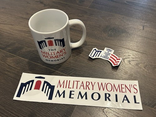 Women Military Service For American Memorial Coffee Mug, Sticker And ...