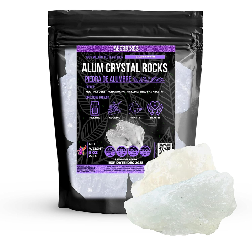 | Alum Stone Rocks| White Alum Crystal Blocks | Piedra De Alumbre ...