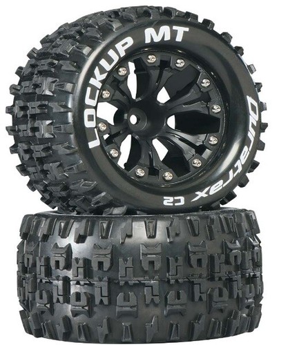 DuraTrax 2.8 Monté Lockup MT Pneus Roues (2) 4WD Stampede Sauvage XS ...