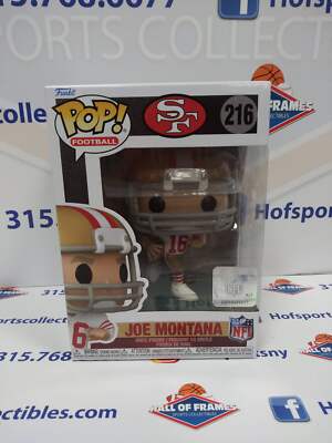 JOE MONTANA SAN FRANCISCO 49ERS NFL FUNKO POP #216! | eBay