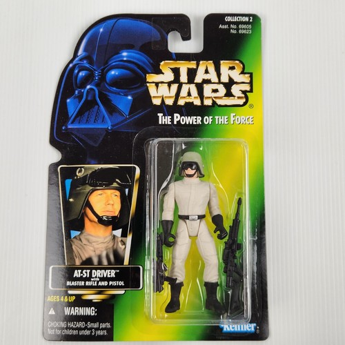 Star Wars Kenner "TPot Force" AT-ST Driver with Blaster Rifle & Pistol ...