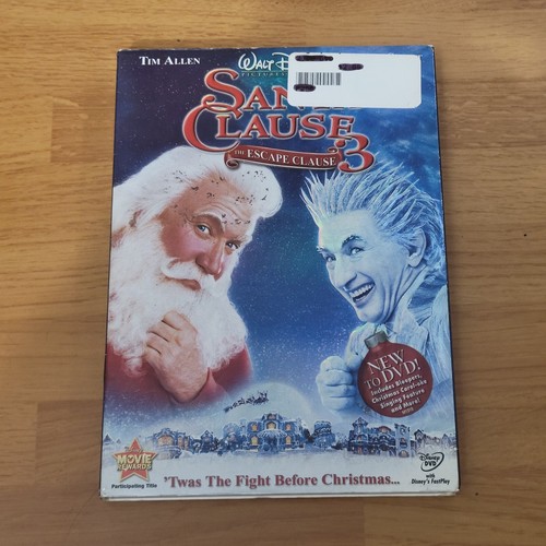 The Santa Clause 3: The Escape Clause (DVD, 2007) -- 📀 w/slipcover ...