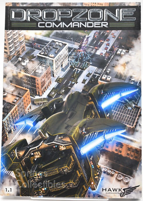 Dropzone Commander 1.1 Core Rules Book - Hawk Wargames | eBay