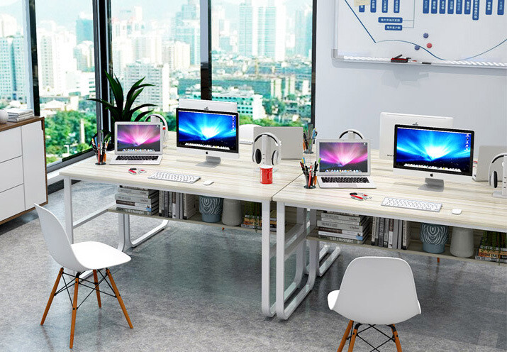 Hercules Wood & Steel Computer Desk (Black) | eBay Australia