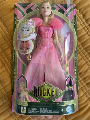 Wicked Barbie - URL MISPRINT- Singing Chantante Glinda - Recalled ...