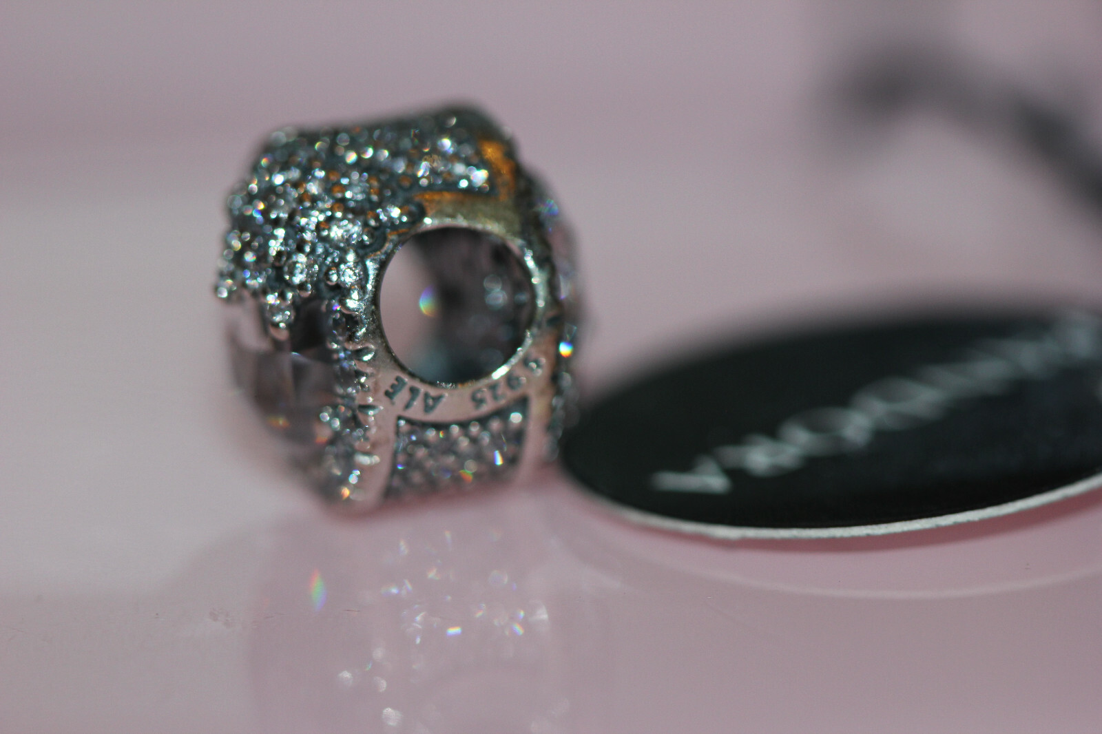 Authentic PANDORA Dazzling Snowflake Clear CZ Charm 796358CZ for sale ...