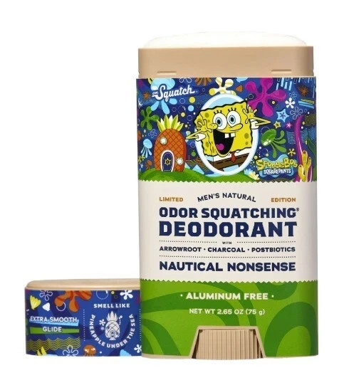 Dr. Squatch - Natural Deodorant - Spongebob & Patrick BEST DAY EVER ...