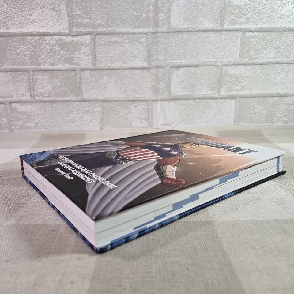 Ascendant Superpowered RPG Game Core Rulebook Roleplaying Super Heros ...