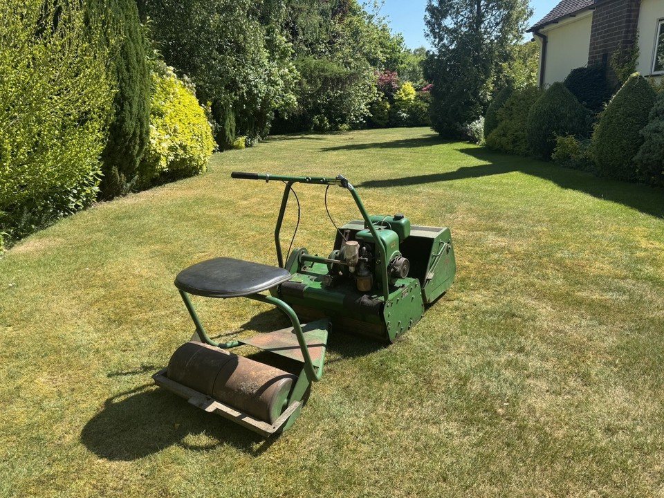 Ransomes 24 vintage cylinder mower | eBay UK
