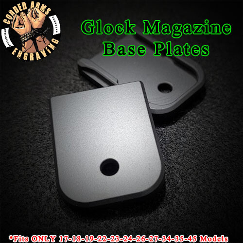Blank Colored Cerakoted Magazine Base Plate for Glock 17 19 23Gen1-5 | eBay