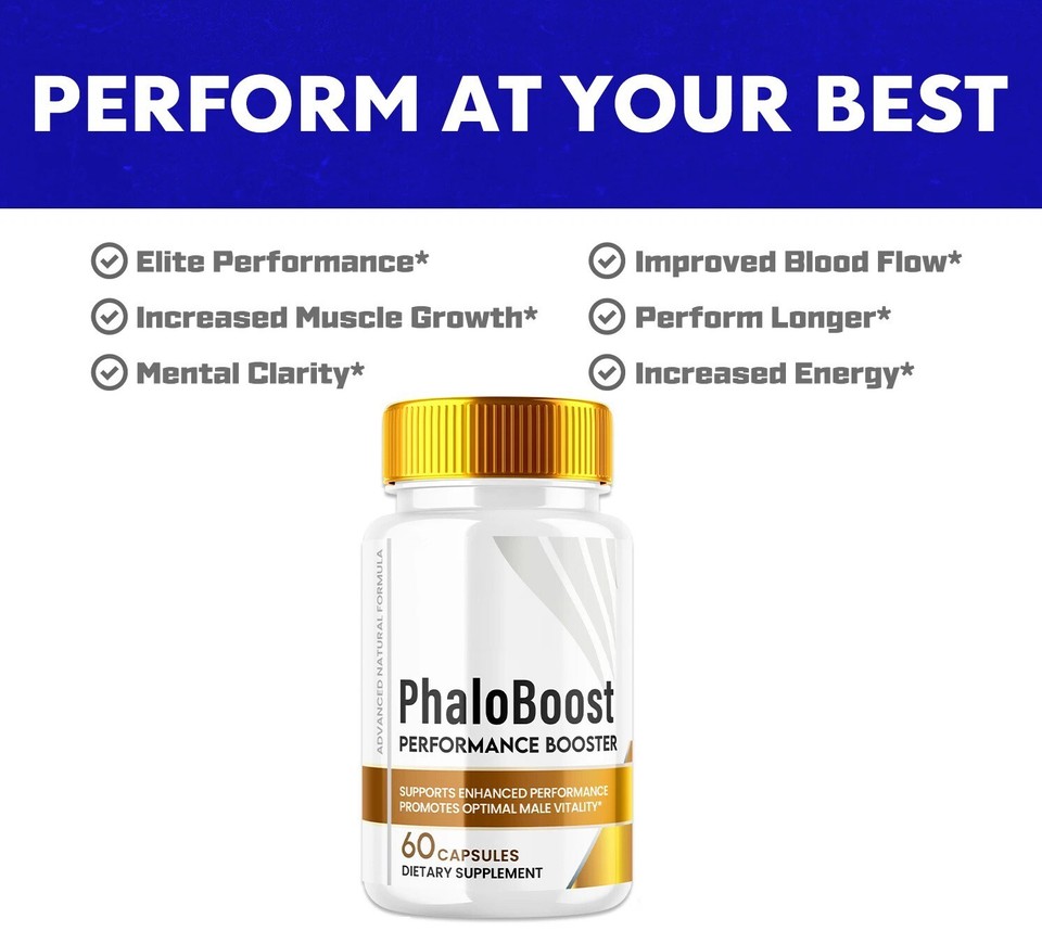 (2 Pack) Phaloboost Premium Capsules for Men’s Vitality & Performance (60 Caps) | eBay
