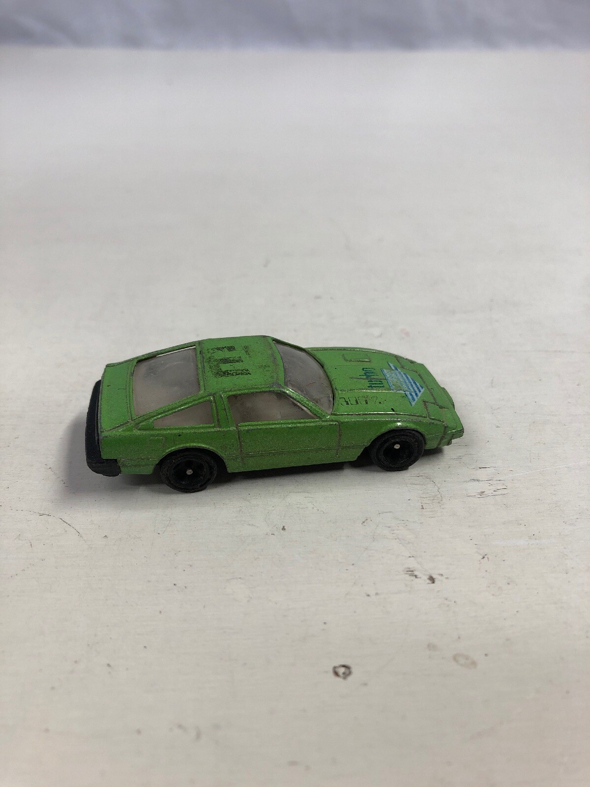 Vintage Nissan 300ZX Die Cast Toy car Lime Green O12 | eBay