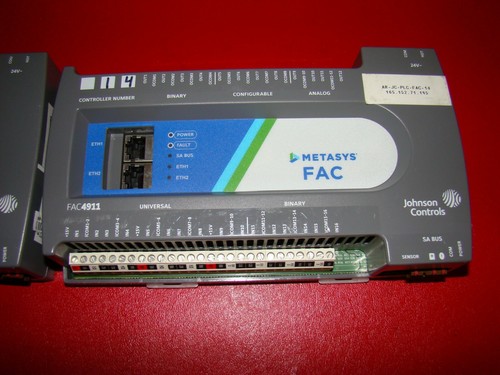 Johnson Controls Metasys Field Equipment Controller MS-FAC4911-0 FAC ...