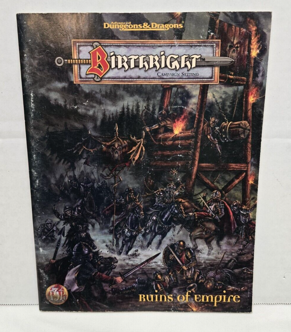 AD&D Birthright Setting Ruins Of Empire Dungeons and Dragons TSR | eBay