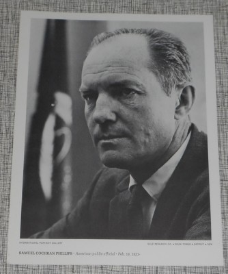 Samuel Phillips - Official 1974 International Portrait Gallery Print | eBay