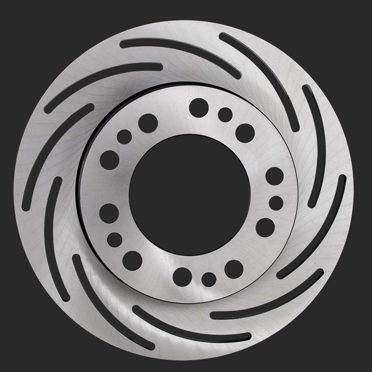 Strange Brake Rotor Fits Spindle Mount Wheels 1.5 in. Offset Slotted ...