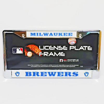 Milwaukee Brewers License Plate Frame Brand NEW | eBay