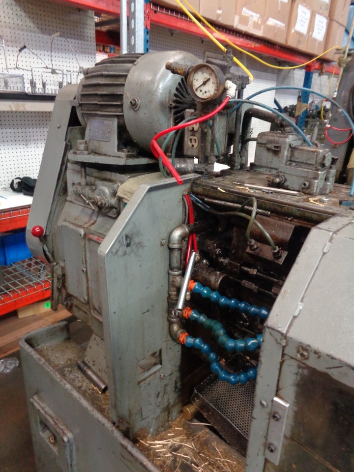 7/16 Acme Gridley screw machine with stop spindle and threading Serial ...