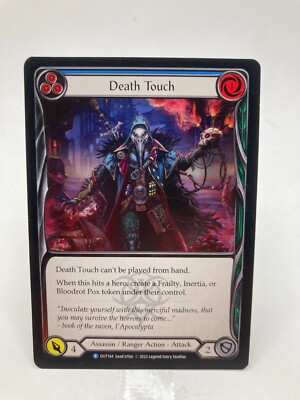 Death Touch NM/M* Uprising - Flesh And Blood - BLUE UPR164 -UnltdCards ...