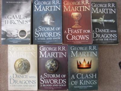 George R R Martin Selection Of Paperback Books 👍👍👍👍👍Game Of Thrones ...