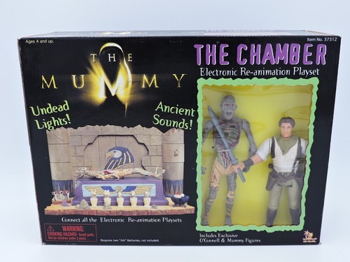 THE MUMMY The Chamber electronic Re-Animation Playset 1998 Toy Island ...