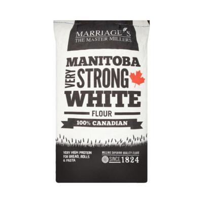 Marriages Manitoba Flour Very Strong White Bread Flour 16Kg Canadian ...