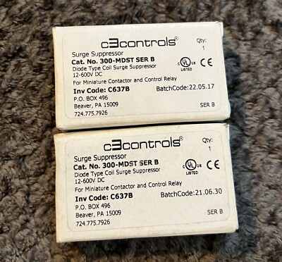 (2) C3 CONTROLS 300-MDST BRAND NEW) | eBay