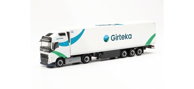 Herpa 316460 - 1/87 Volvo Fh Gl. XL 2020 Refrigerated " Girteka ...