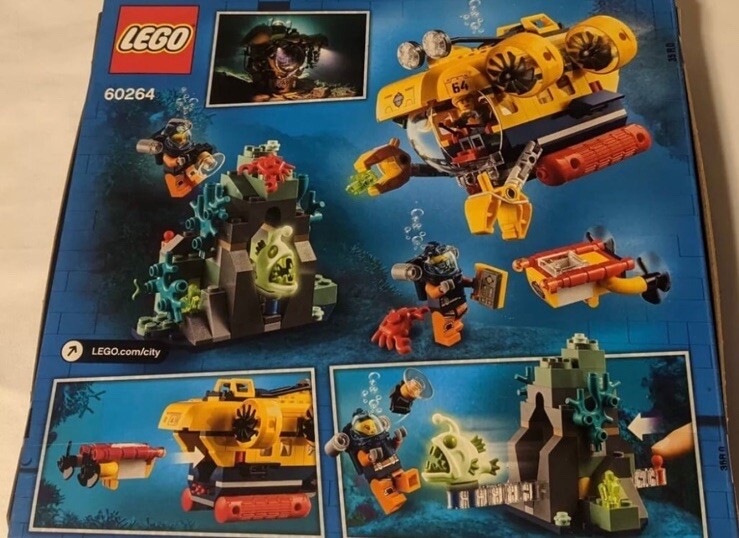 LEGO City Ocean Exploration Submarine Set #60264 NISB | eBay