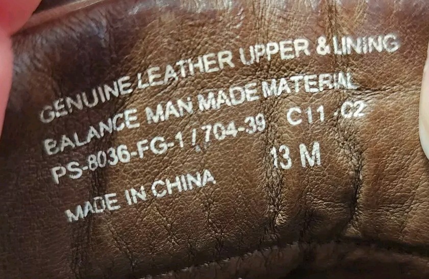 WONDERLITE Men's Shoes Size 13M Comfort Oxfords Brown Leather Round Toe ...