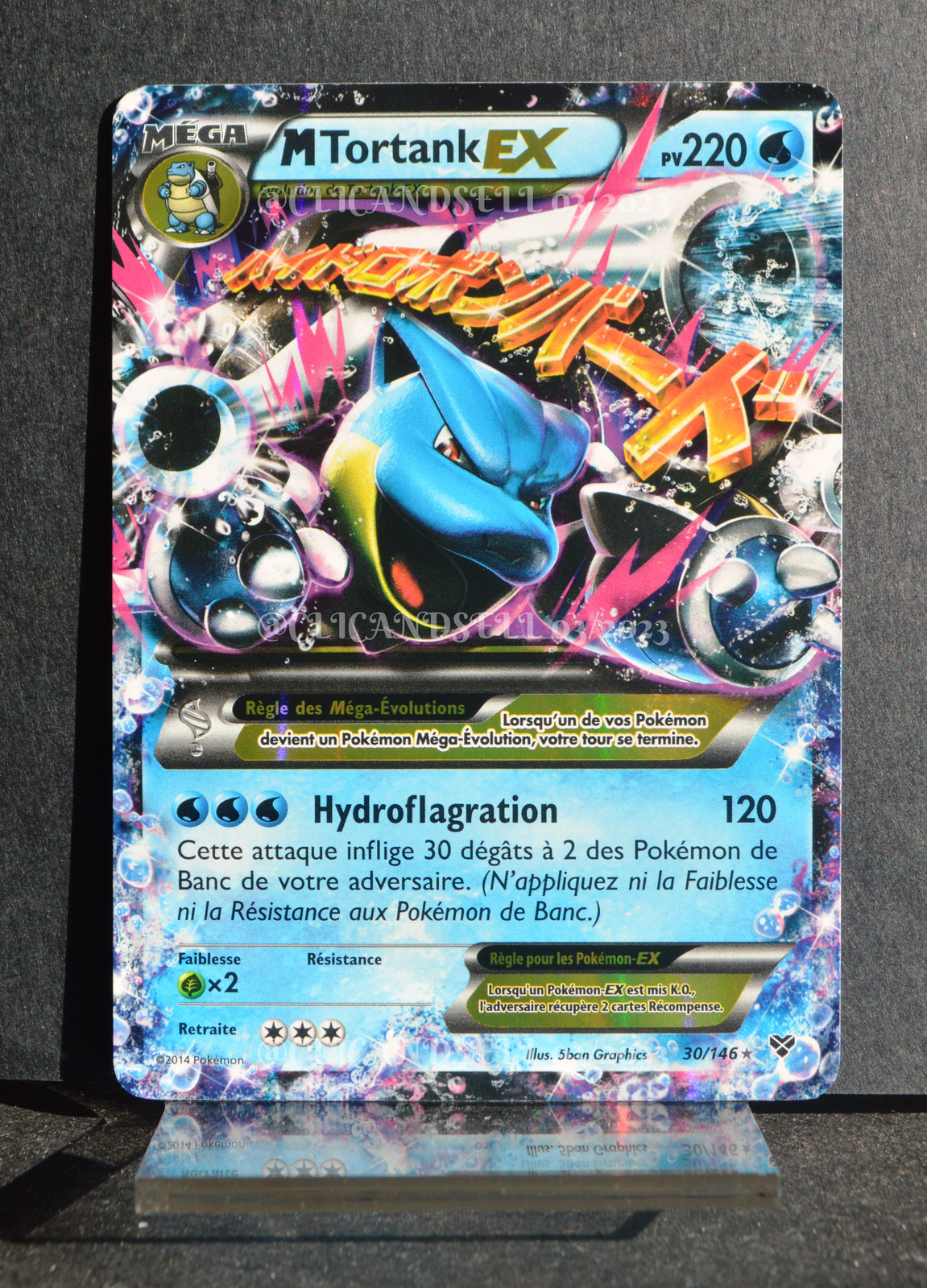 carte Pokémon Mega Tortank EX 30/146 #1 XY NEUF FR | eBay